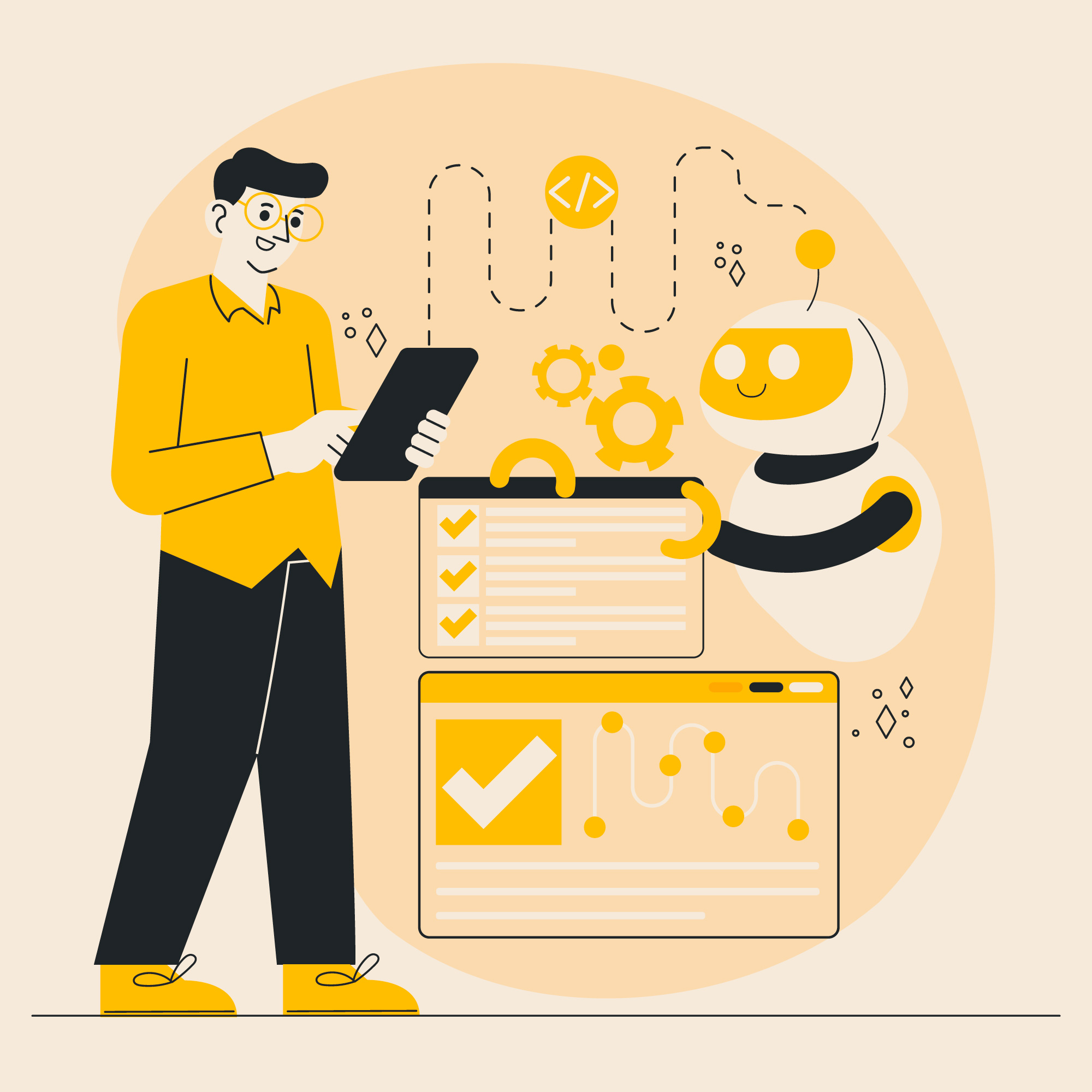 The Importance of Balancing AI with Human Employees - Software Development Company Dubai UAE ...